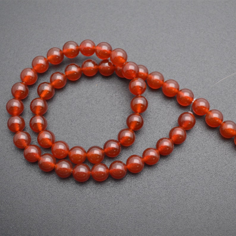 High Quality Natural Pure Red Carnelian Agate Stone Round - Etsy