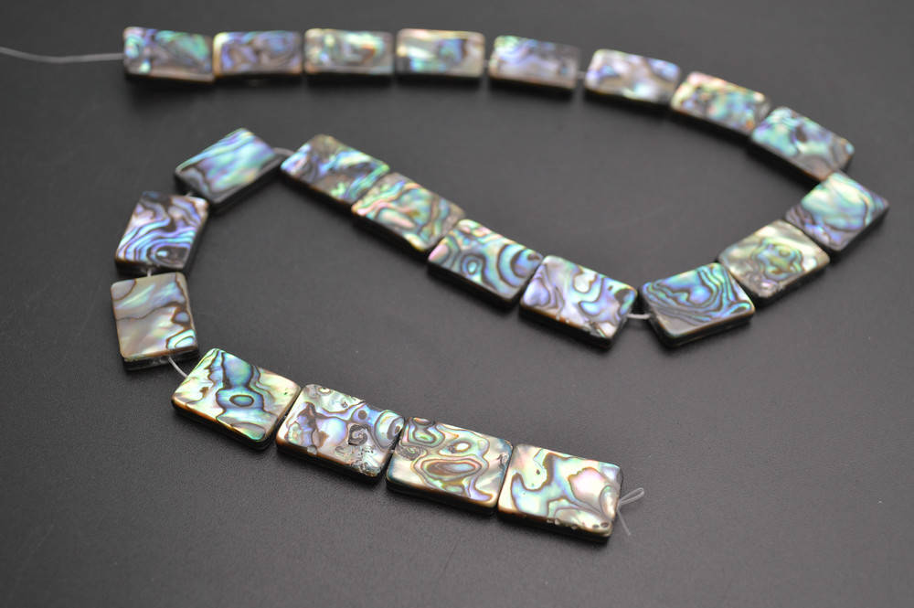 Natural Abalone Shell Rectangle Loose Beads 8x10mm 8x12mm - Etsy