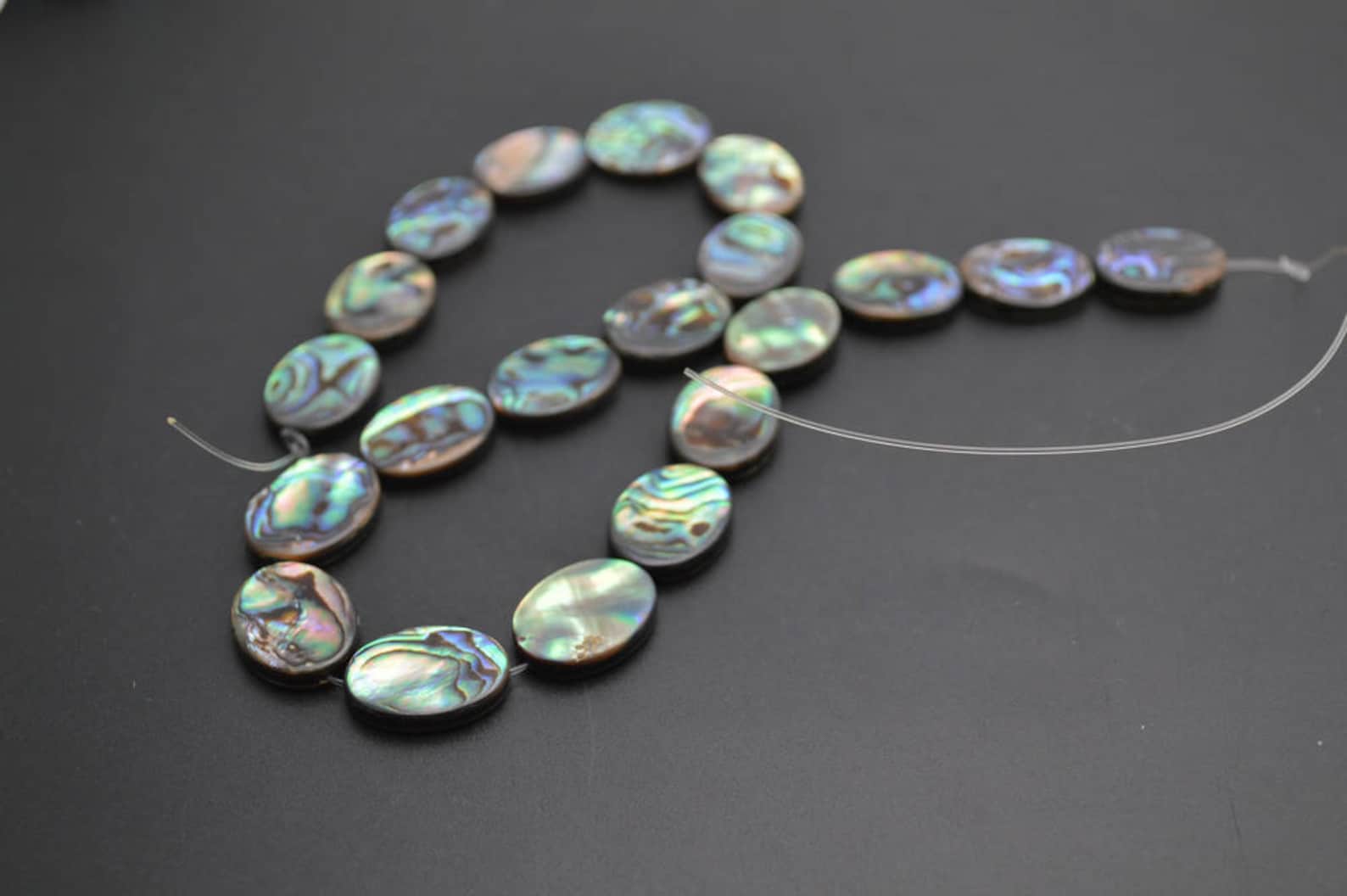 Natural Abalone Shell Flat Oval Loose Beads 8x10mm 8x12mm - Etsy
