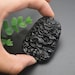 Cool Outstanding Natural Black Obsidian Carved Lucky Chinese - Etsy