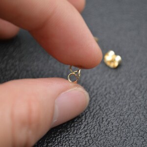 High Quality Anti-rust Gold Plating Metal Brass Earring Back Earplugs ...