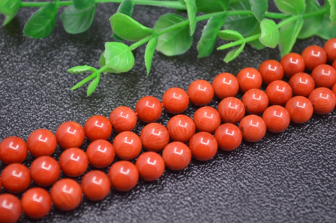 8mm Sardines Color Coral Round Loose Beads for Jewelry Making - Etsy