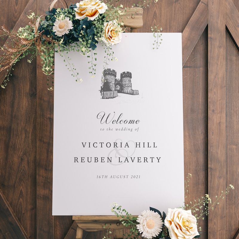 Wedding Welcome Sign Only - Etsy UK