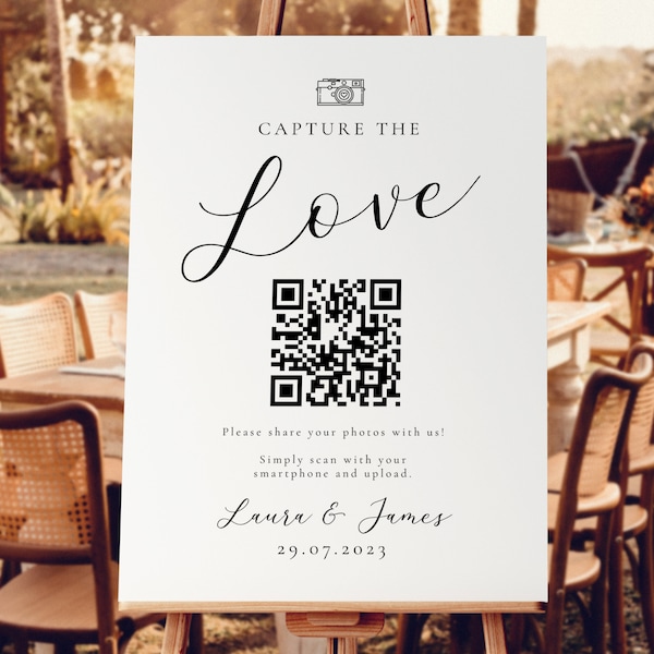 Qr Photo Wedding - Etsy