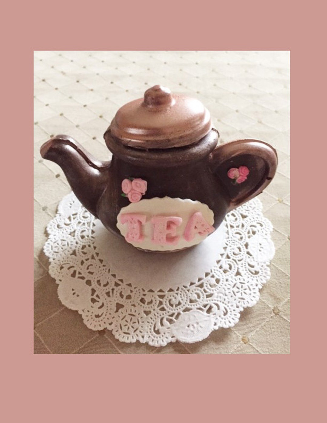 Chocolate Tea Pot Gift Box - Etsy