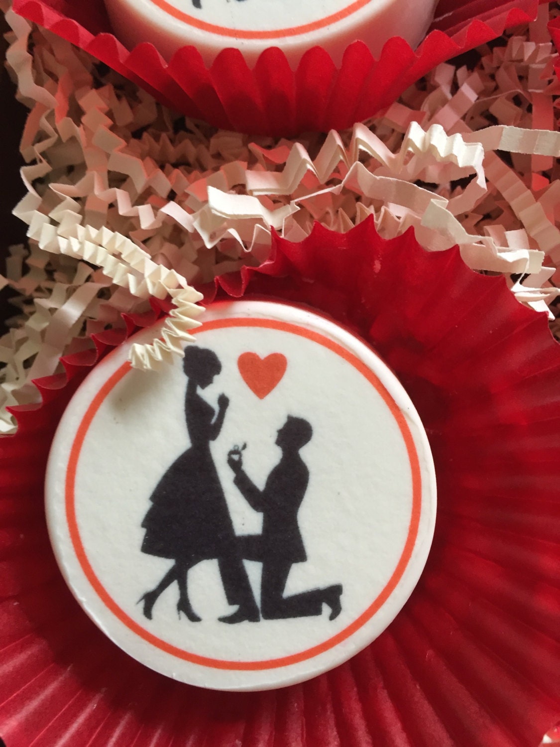 Engagement Designer Chocolate Covered Oreo Gift Box | Etsy