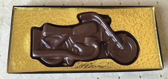 Motorcycle Chocolate Gift Box | Etsy