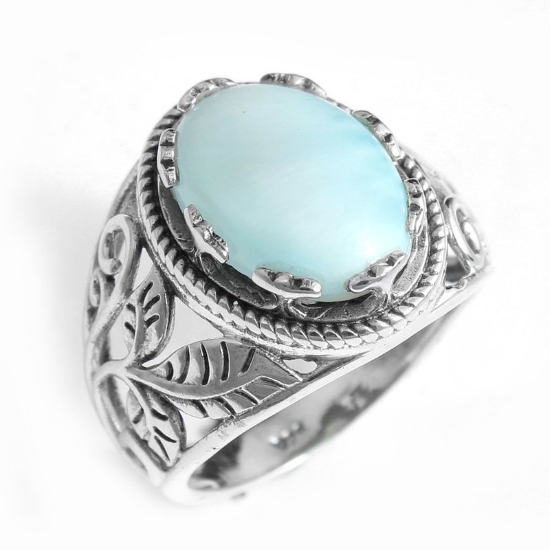 Larimar Ring - Etsy