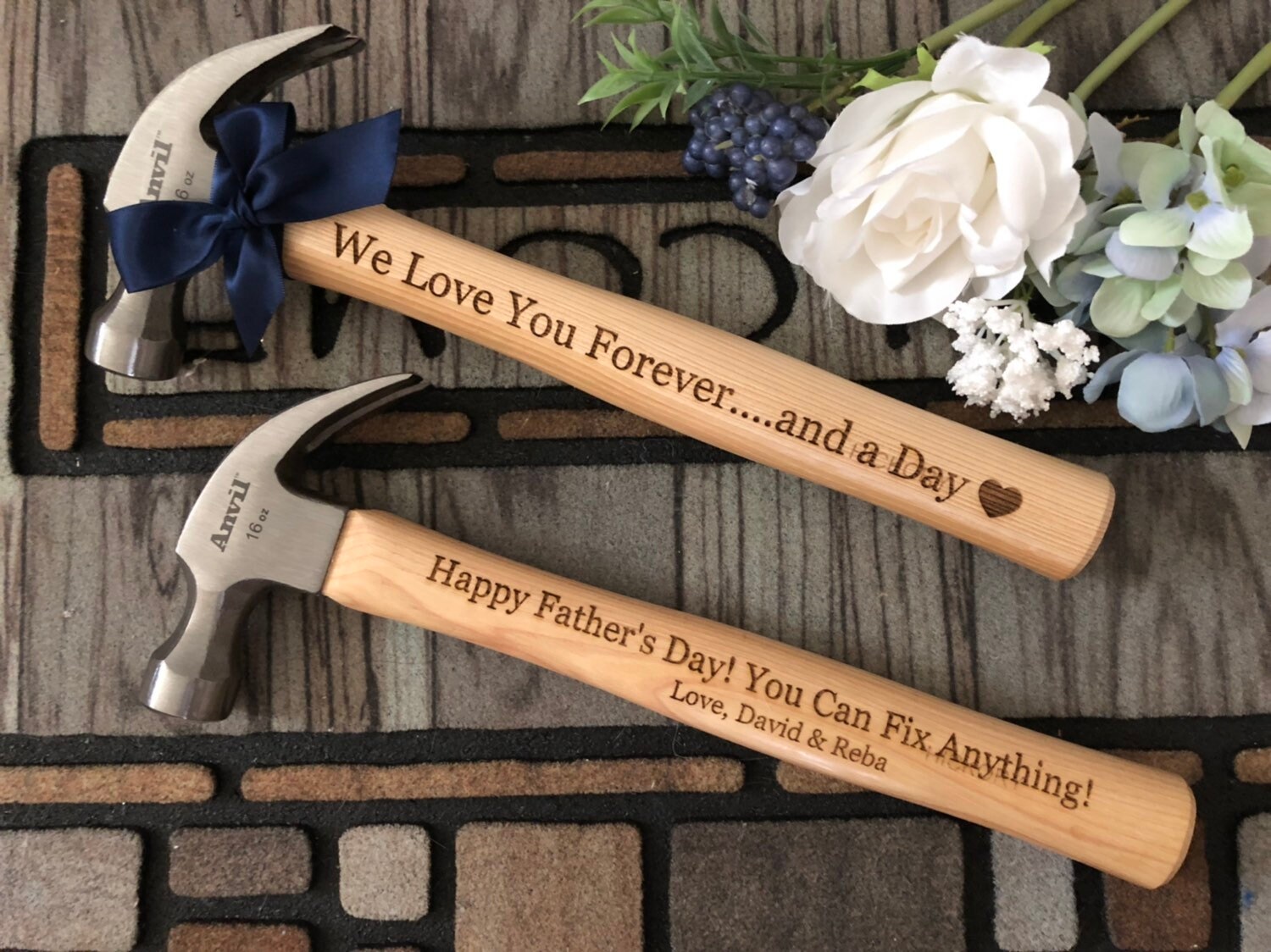 Personalized Hammer Customized Engraved Father of the Bride | Etsy