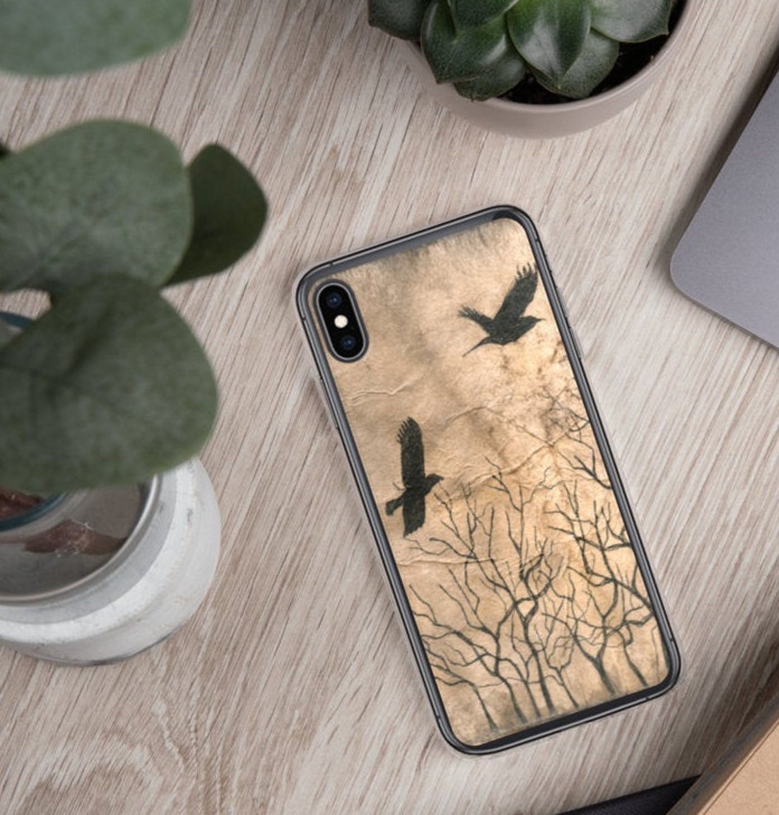 Iphone Case Three Trees - Etsy