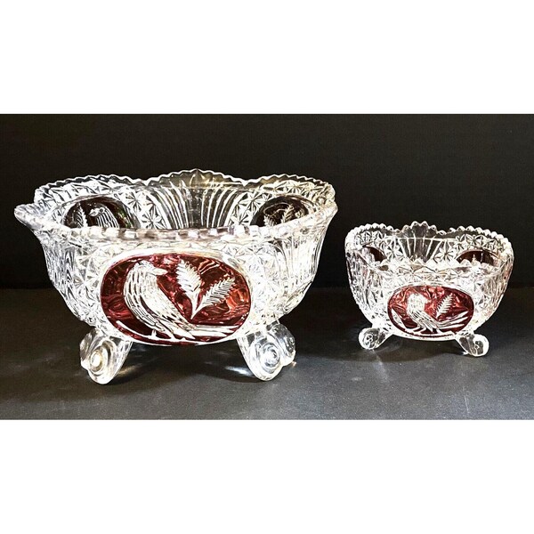 Hofbauer Red Bird Crystal - Etsy