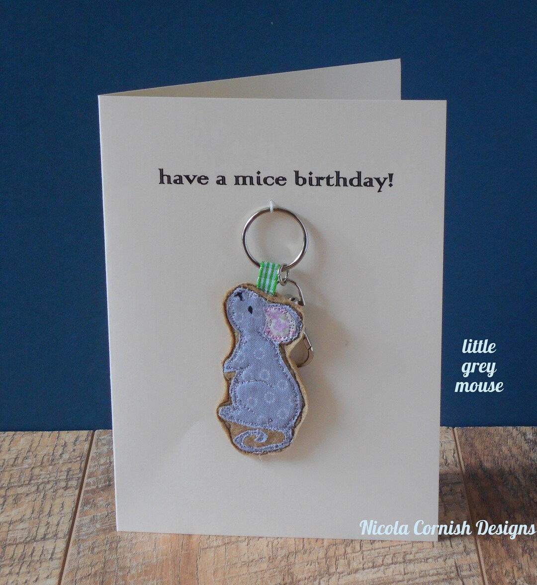Birthday Card 'have a Mice Birthday' - Etsy