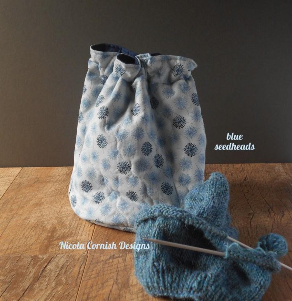 Knitting Project Bag | Etsy UK