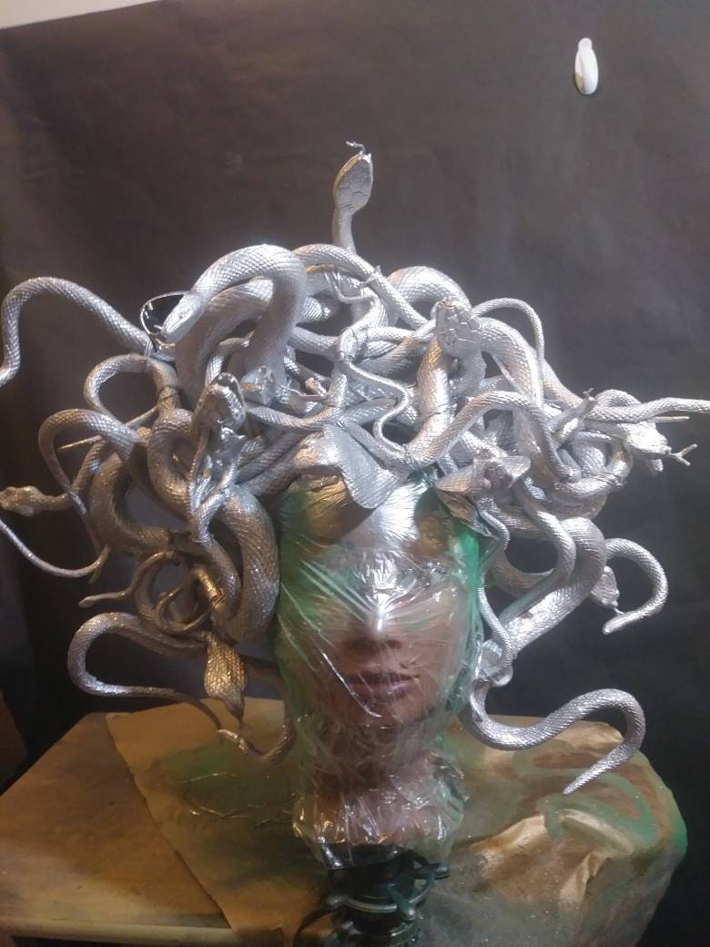 Medusa Headpiece Snake Headpiece Medusa Costume Medusa | Etsy