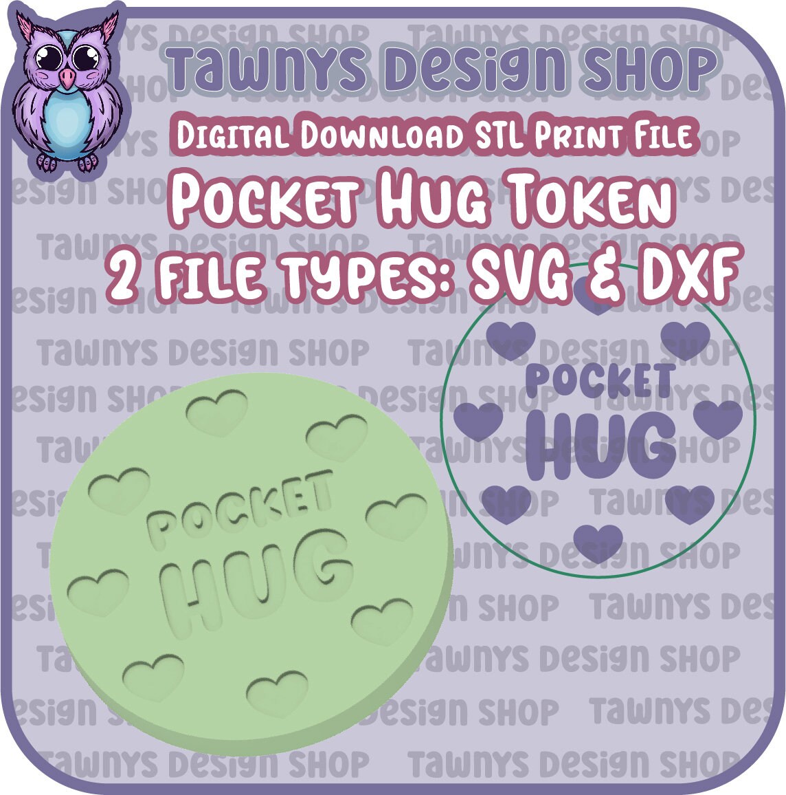 Pocket Hug SVG, DXF Cut File, Glowforge Ready - Etsy