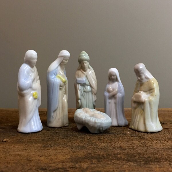 Porcelain Nativity - Etsy