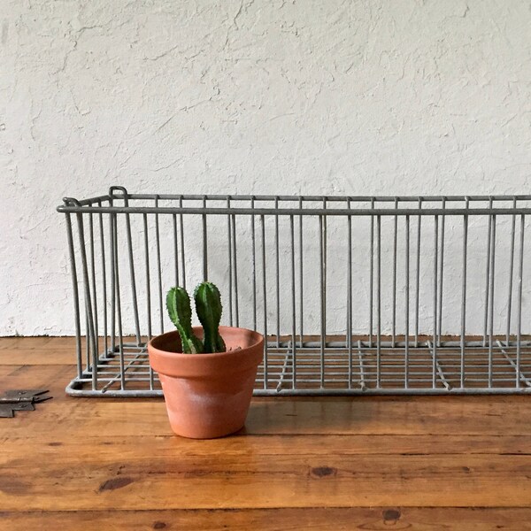 Wire Basket Planter - Etsy