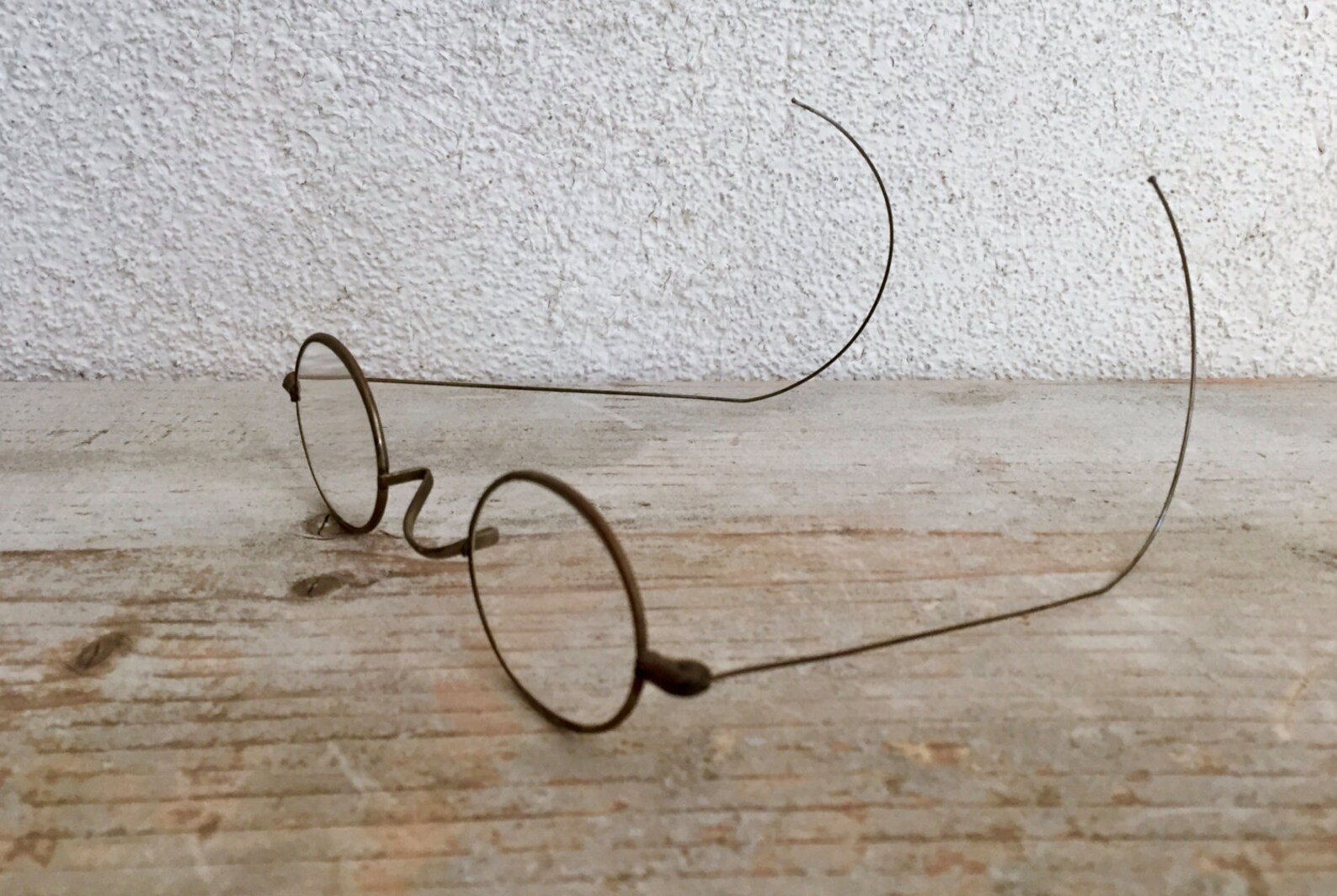 Antique Oval Wire Frame Eyeglasses Brass Wire Rim Glasses | Etsy
