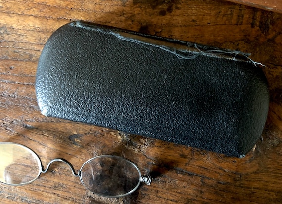 Antique Eyeglasses Eyeglass Frames With Case Vintag Gem