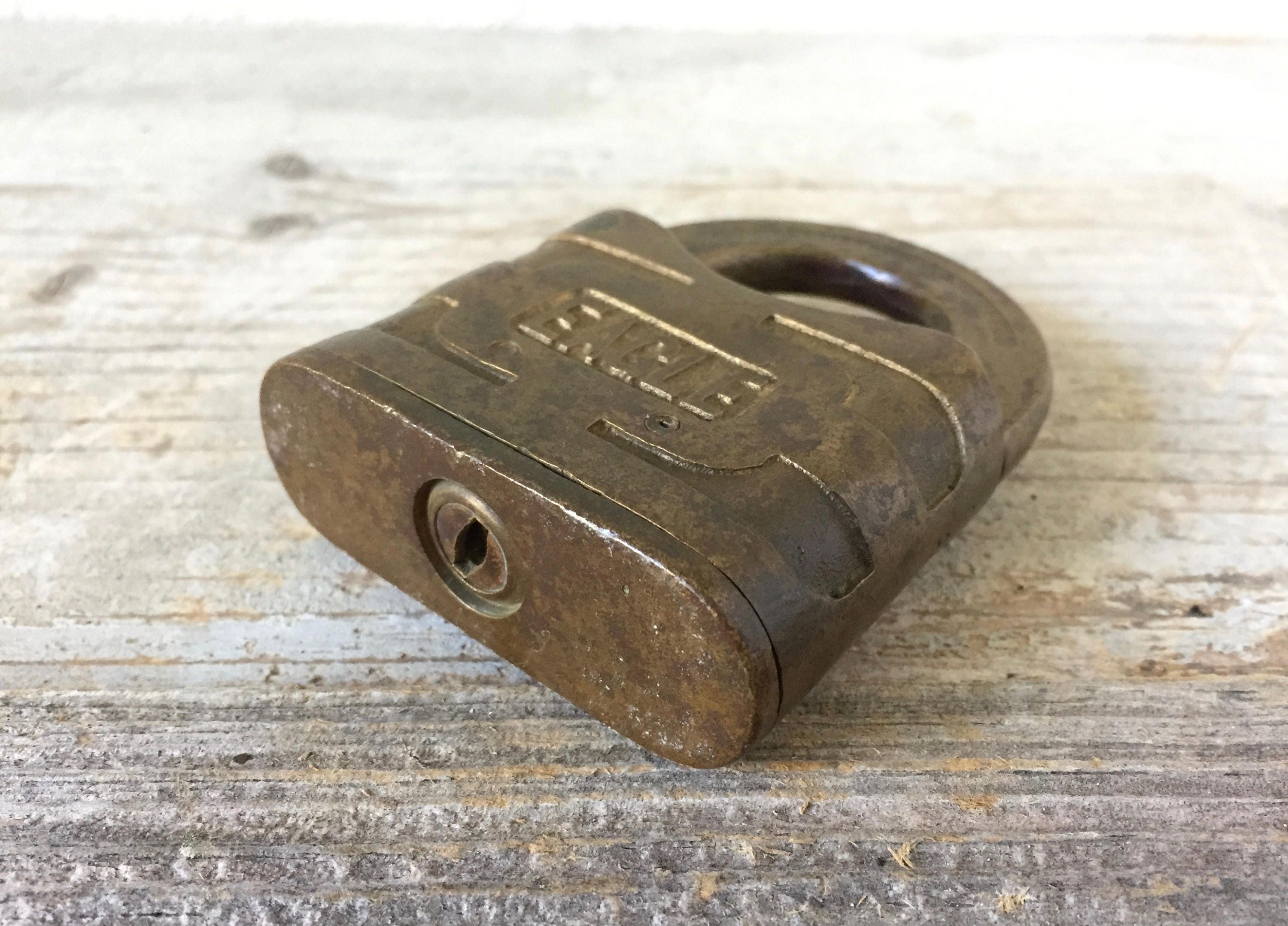 Antique Brass Eagle Lock Jail Cell Lock and Key - Etsy