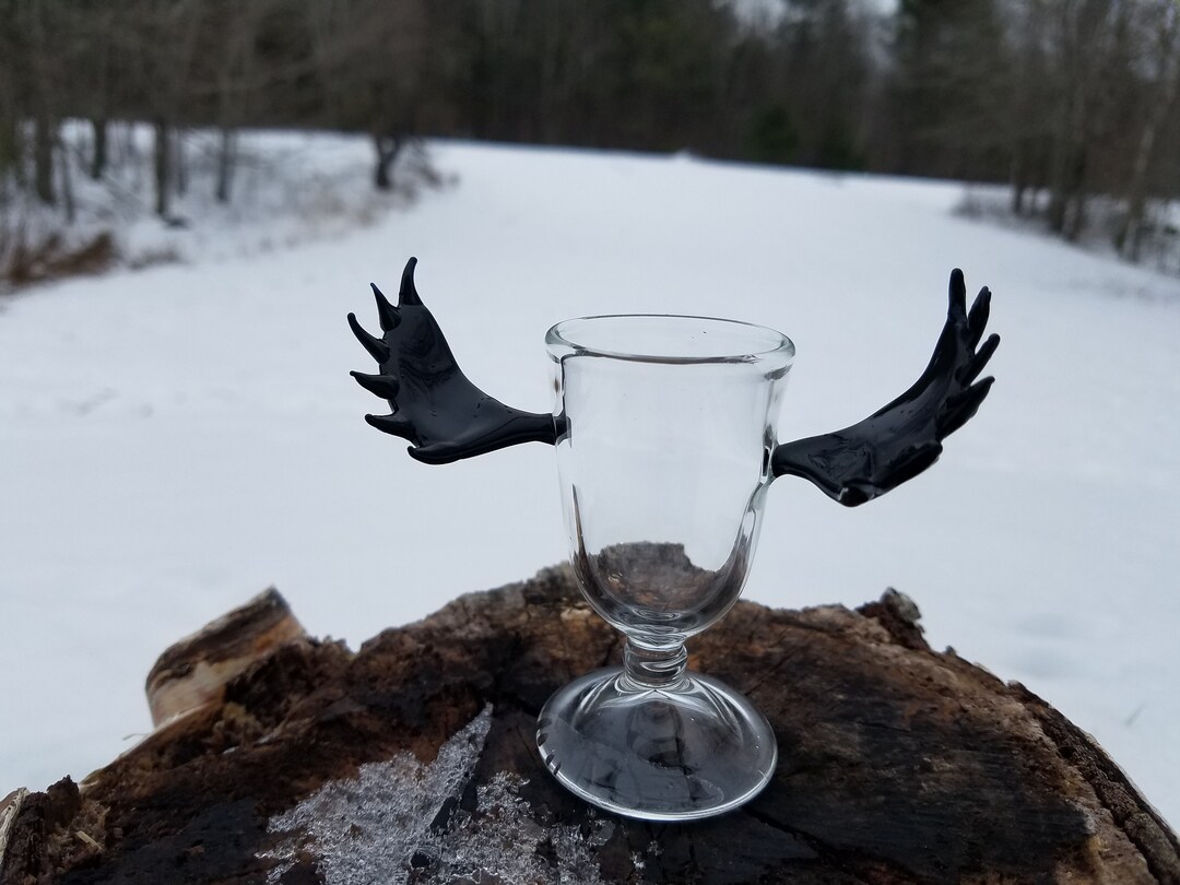 Moose Antler Shot Glass. Peter Lambshead Designed This Humorous Shot ...