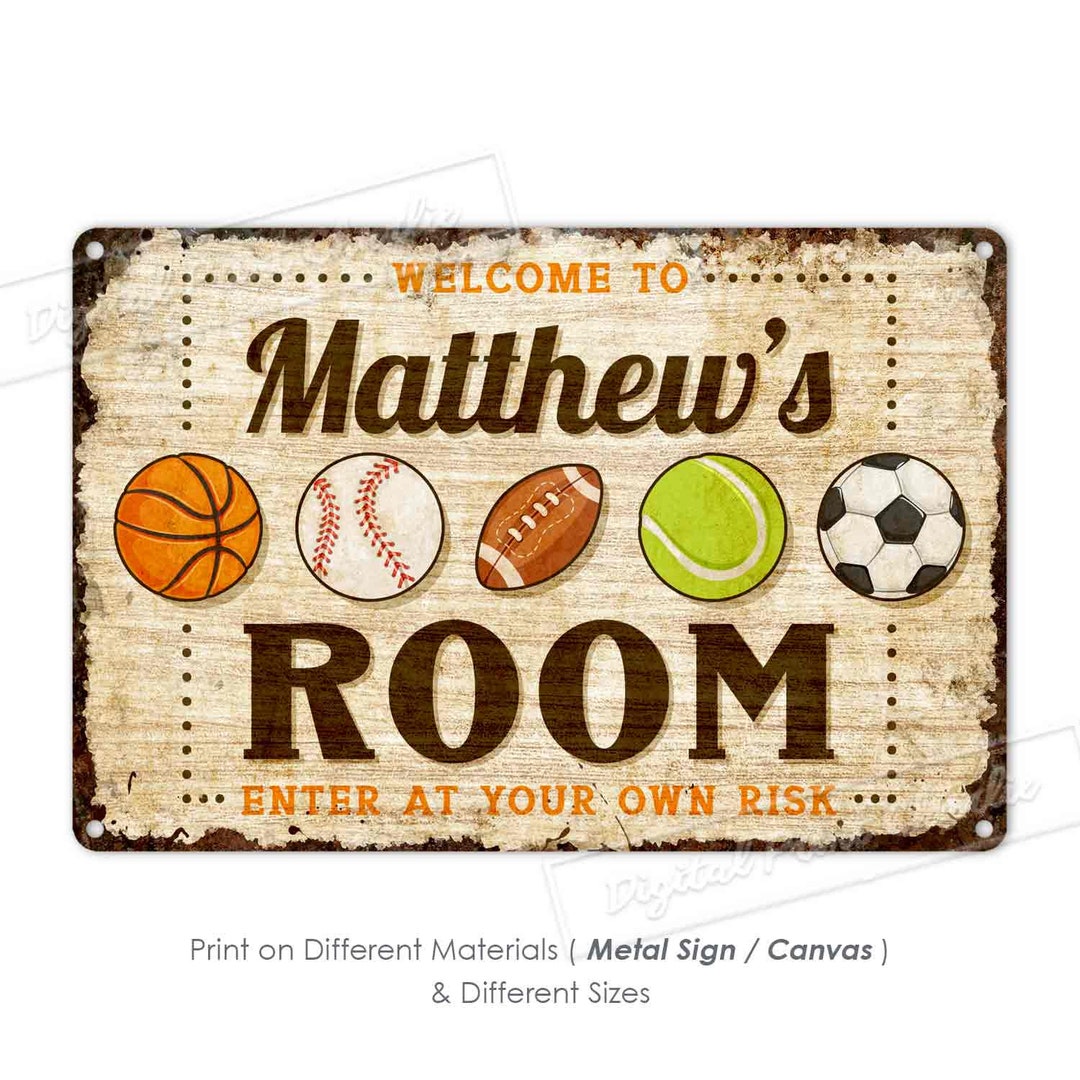Playroom Sign, Kids Room Decor, Custom Sign, Room Sign, Personalised ...
