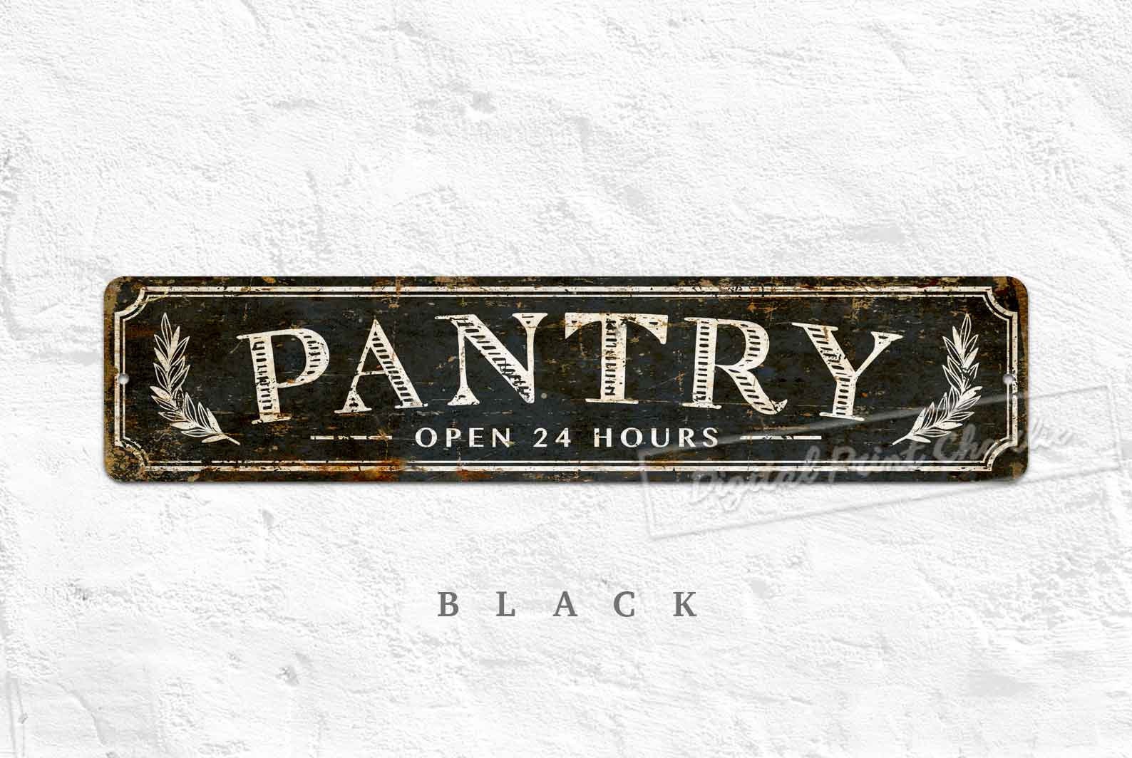 Pantry Sign Direction Metal Sign Office Decor Kitchen Sign - Etsy Canada