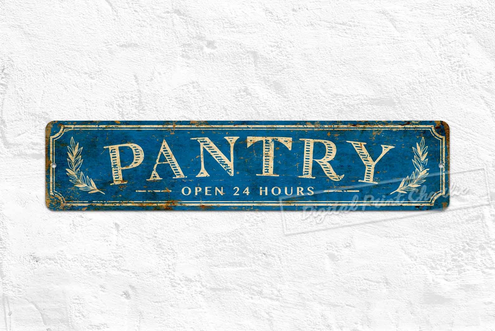 Pantry Sign Direction Metal Sign Office Decor Kitchen Sign | Etsy