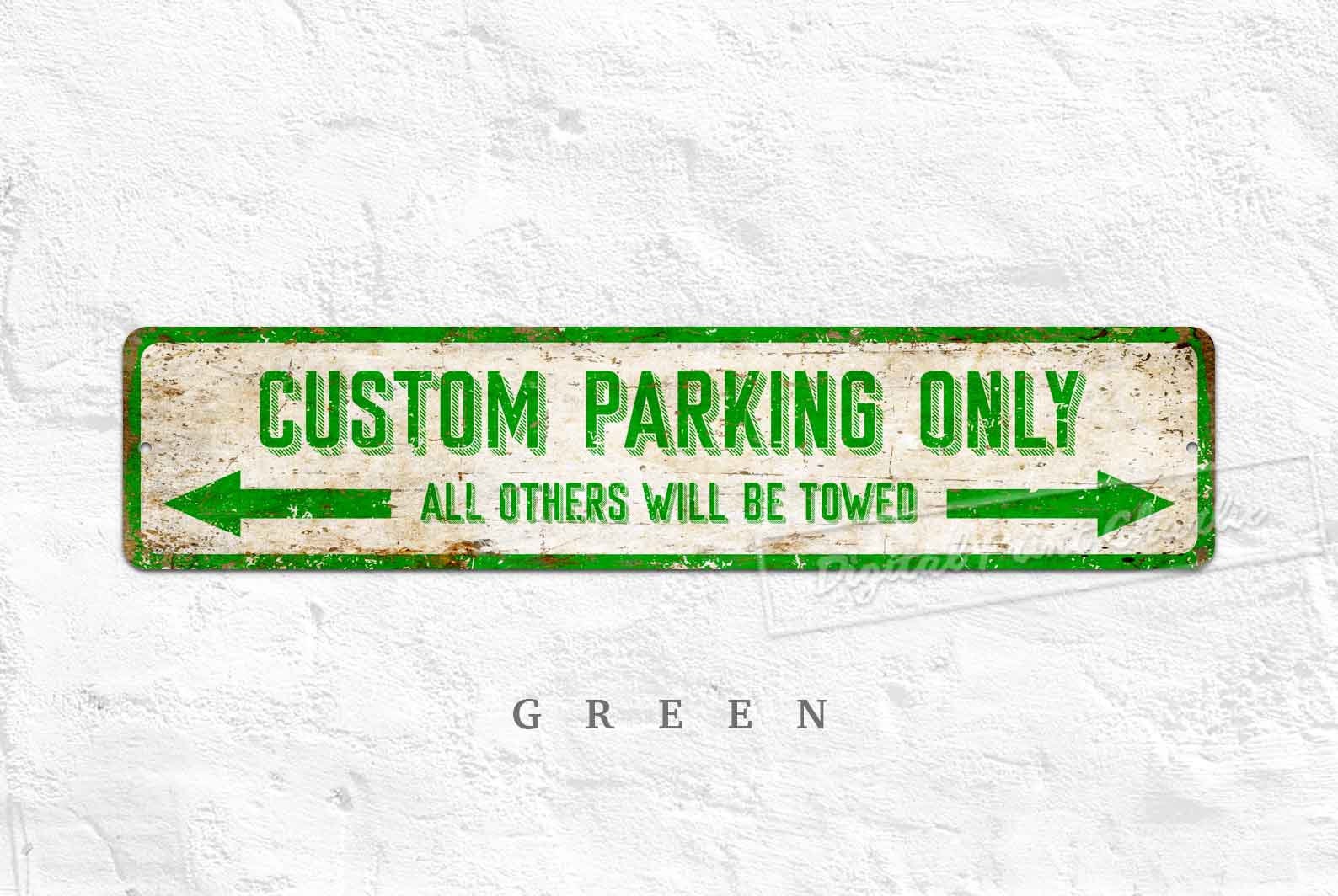 Car Park Signs Parking Only Signs Garage Signs Yard Signs | Etsy