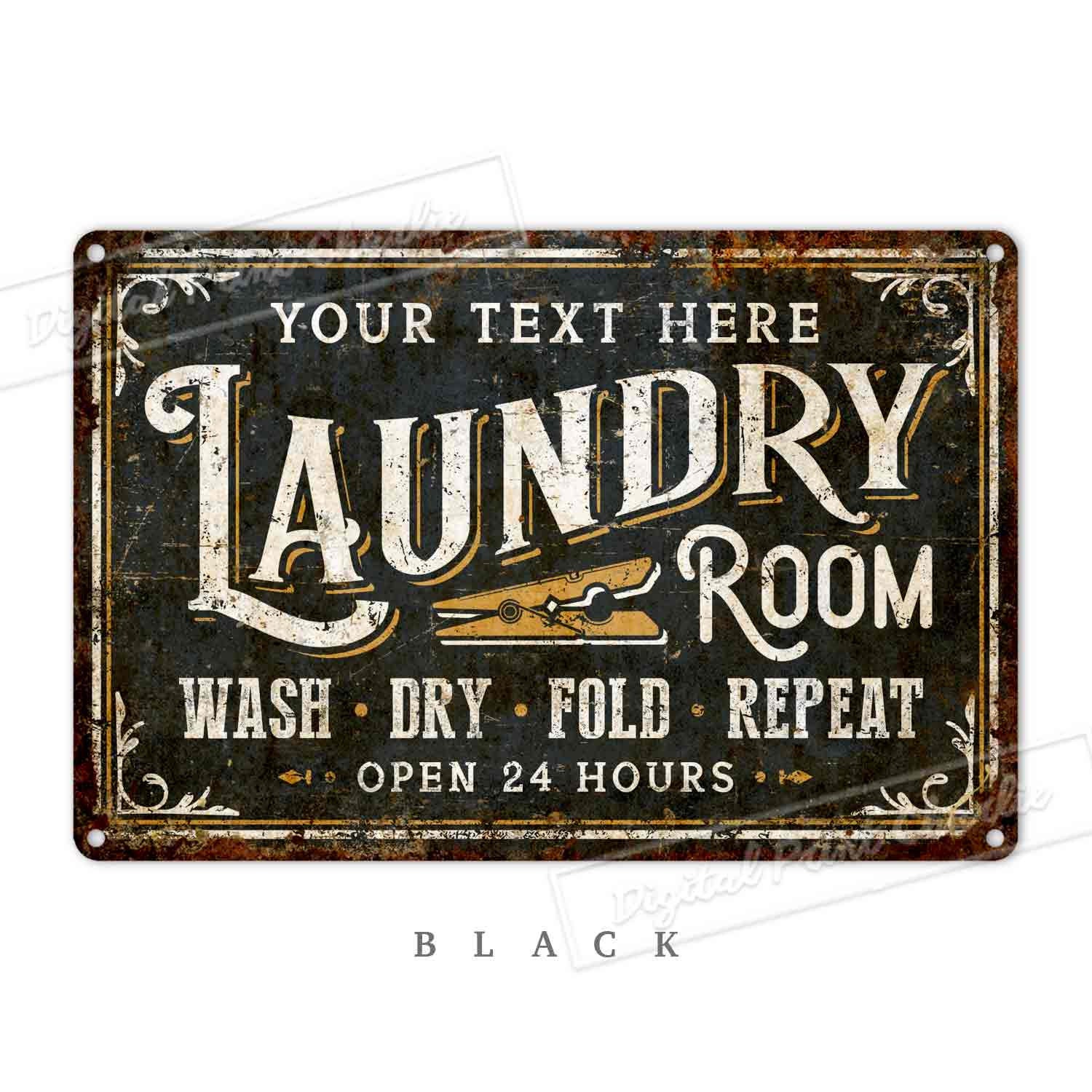 Custom Laundry Sign Laundry Decor Laundry Shop Personalised - Etsy