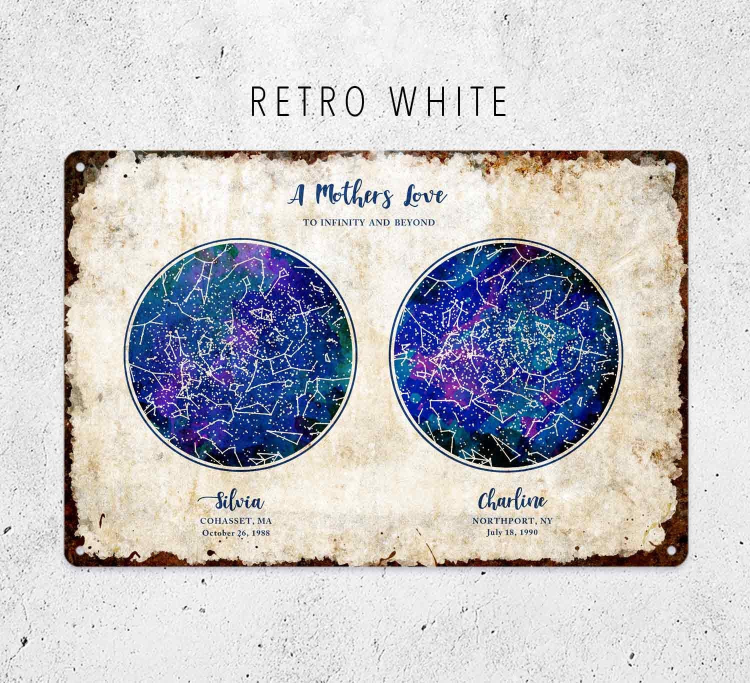 Star Map Sign Night Sky Sign Custom Metal Sign Anniversary - Etsy