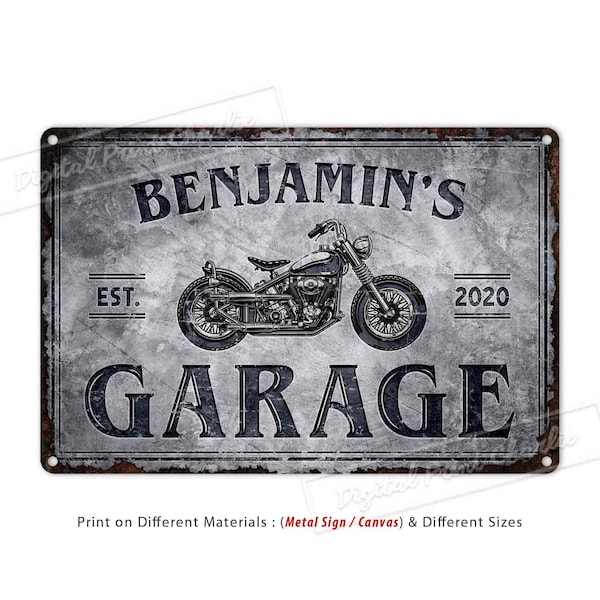 Vintage Motorcycle Metal Signs - Etsy