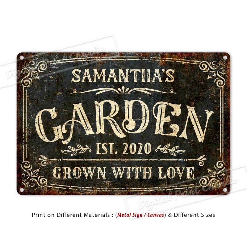 Garden Signs - Etsy