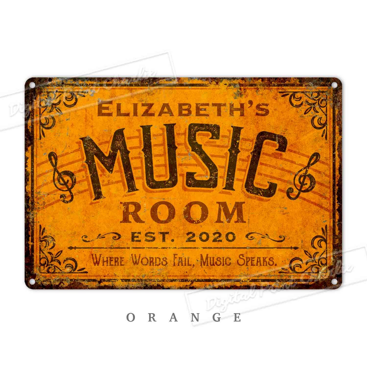 Music Room Signs Music Studio Sign Classroom Decor | Etsy