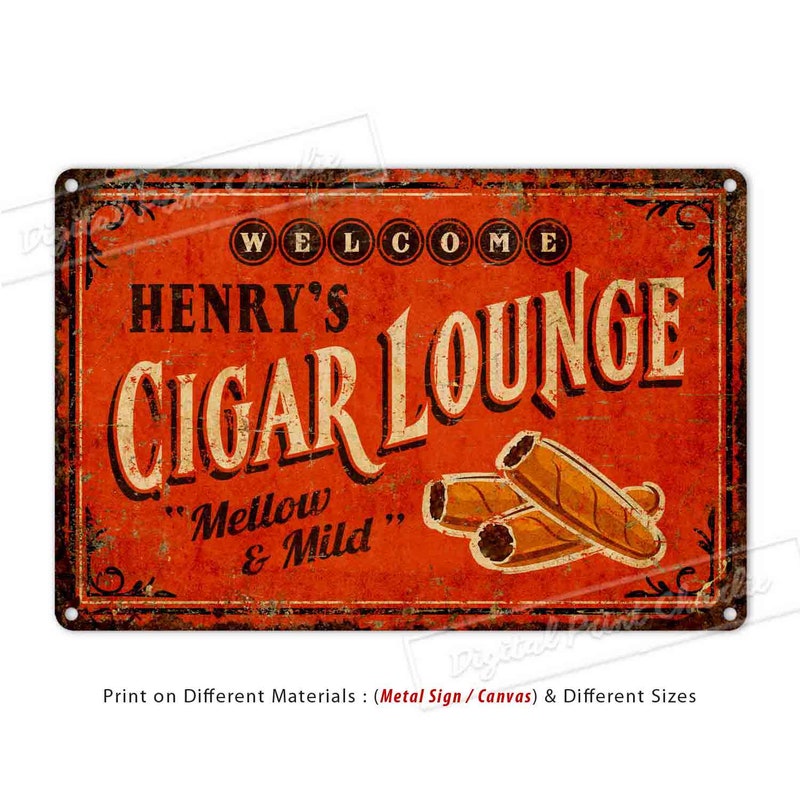 Metal Cigar Box - Etsy