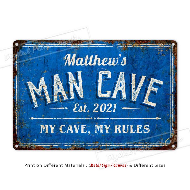 Man Cave Signs - Etsy