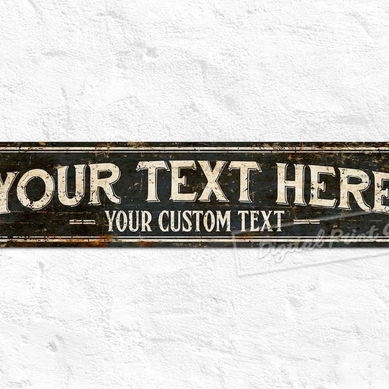 Vintage Metal Signs Garage - Etsy UK