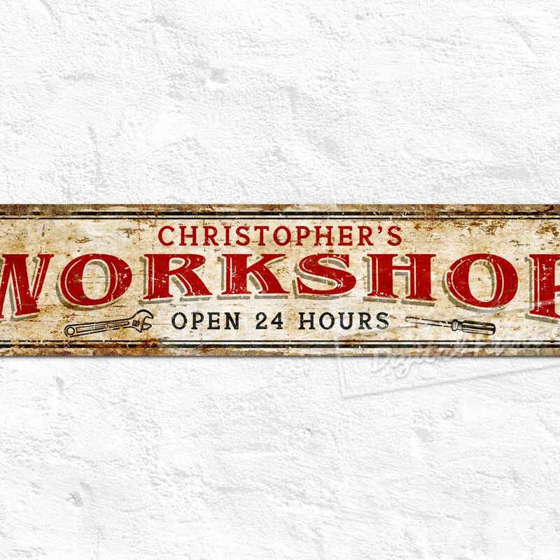 Workshop Sign - Etsy
