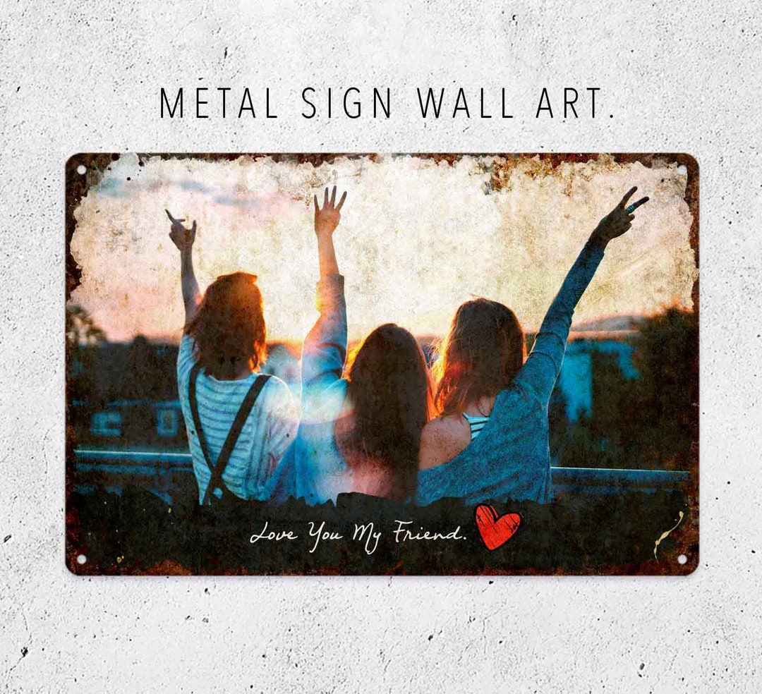Custom Photo, Personalized Photo, Metal Sign, Home Decor, Wall Art ...