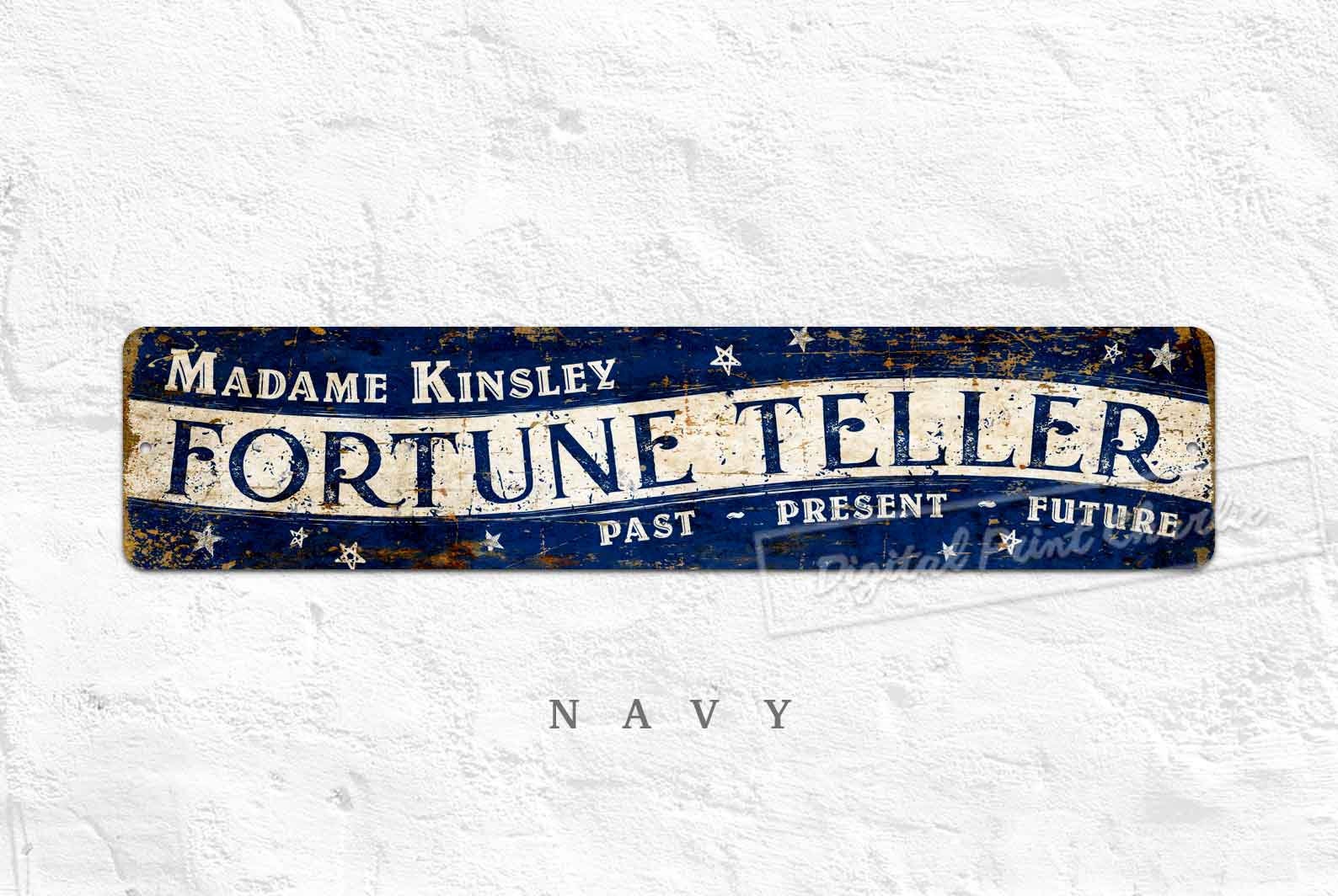 Fortune Teller Sign Custom Sign Palm Reading Tarot Cards | Etsy