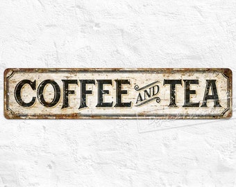 Coffee and Tea Sign | Etsy