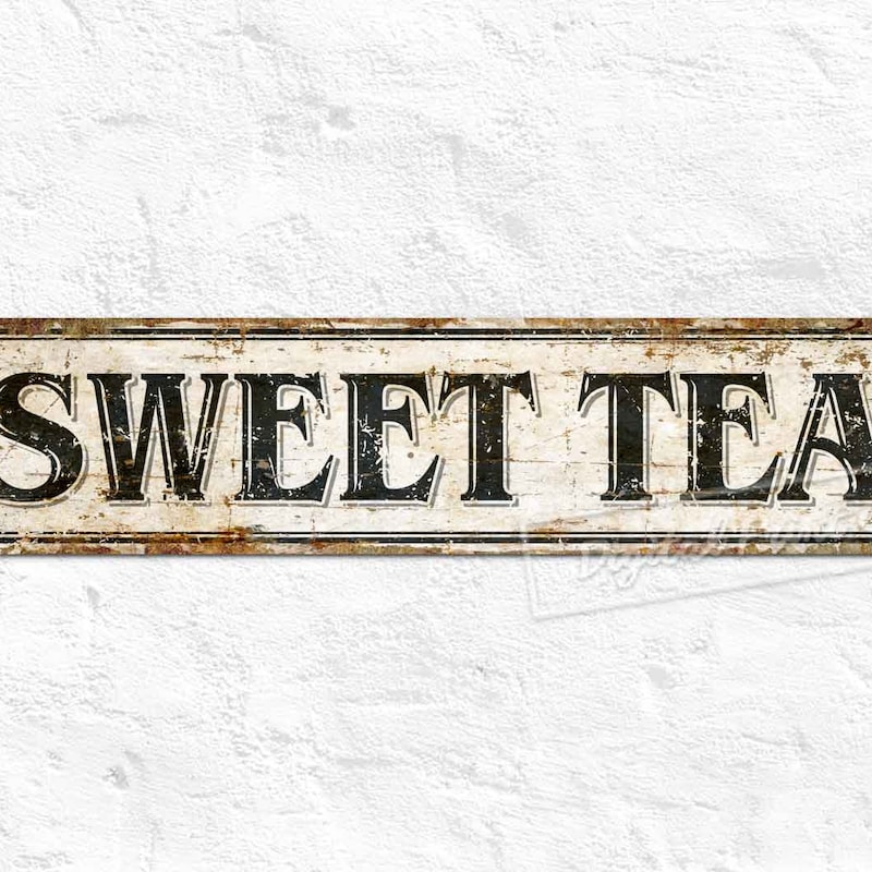 Sweet Tea Sign - Etsy