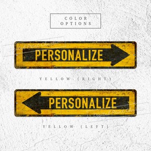 Directional Signs, Street Metal Sign, Custom Sign, Road Sign ...