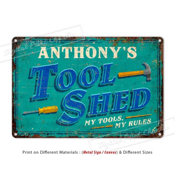 Tool Shed Sign - Etsy