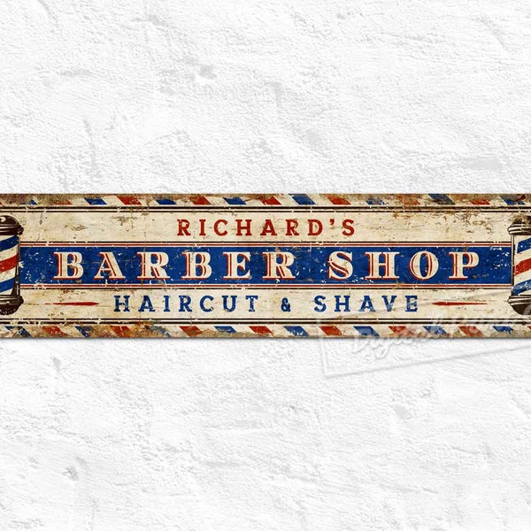 Barber Shop Sign - Etsy