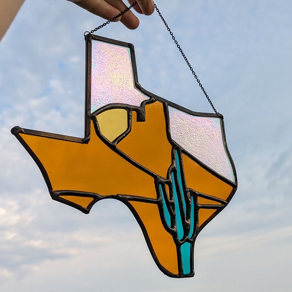Stained Glass Texas - Etsy
