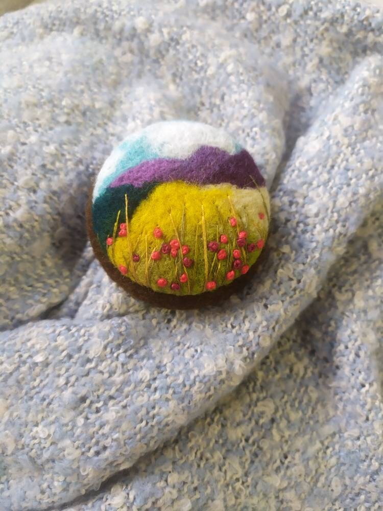 Mountain Brooch Adorable Jewelry Unique Gift Best Jewelry - Etsy