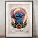 Stitch V.2 Traditional Tattoo Flash Art Print - Etsy