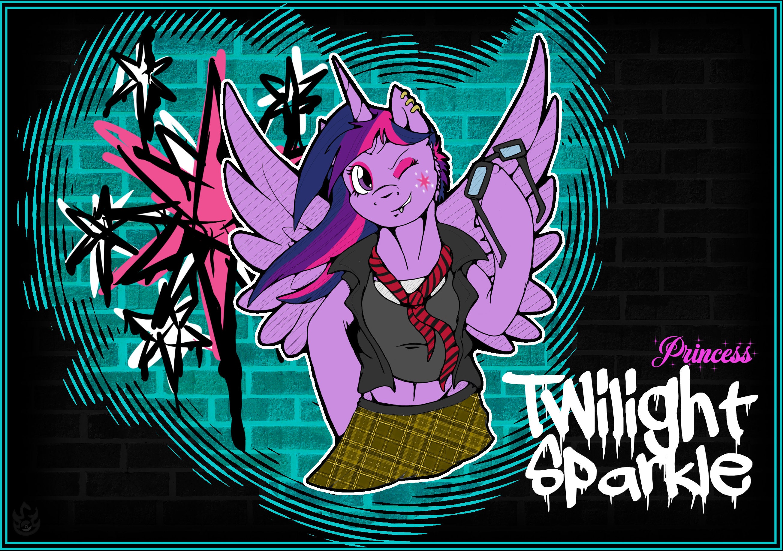 Punk Pony Party Art Print Posters 2020 - Etsy