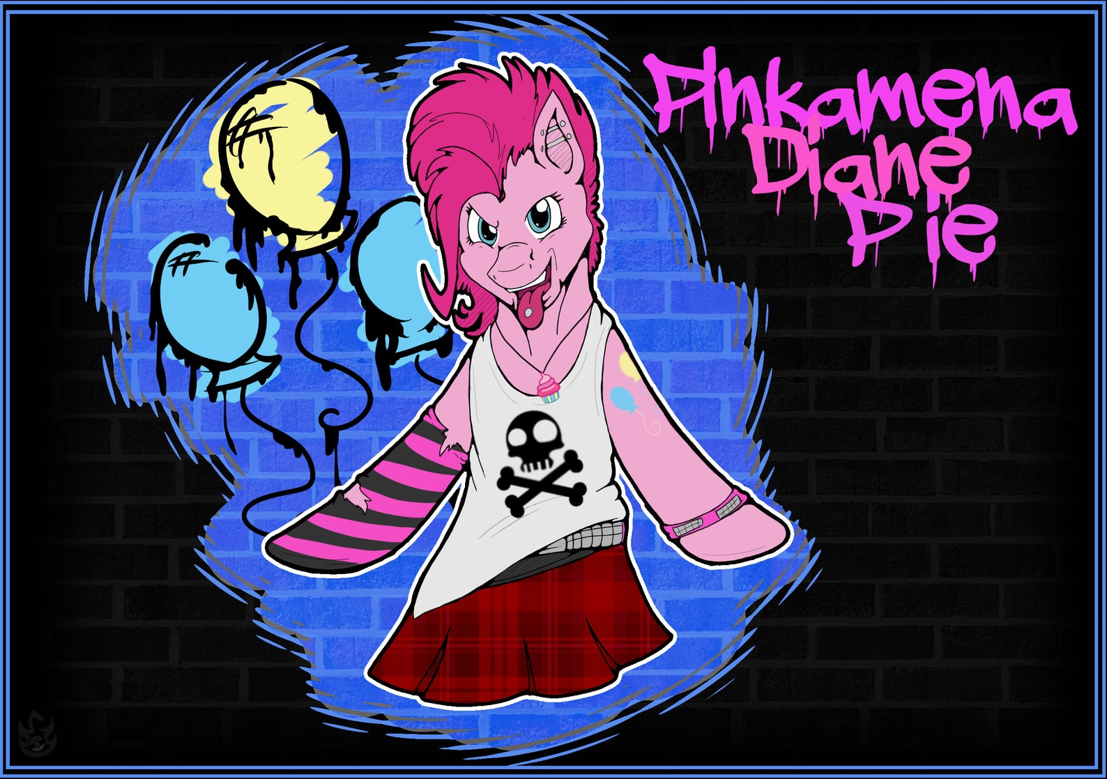 Punk Pony Party Art Print Posters 2020 - Etsy